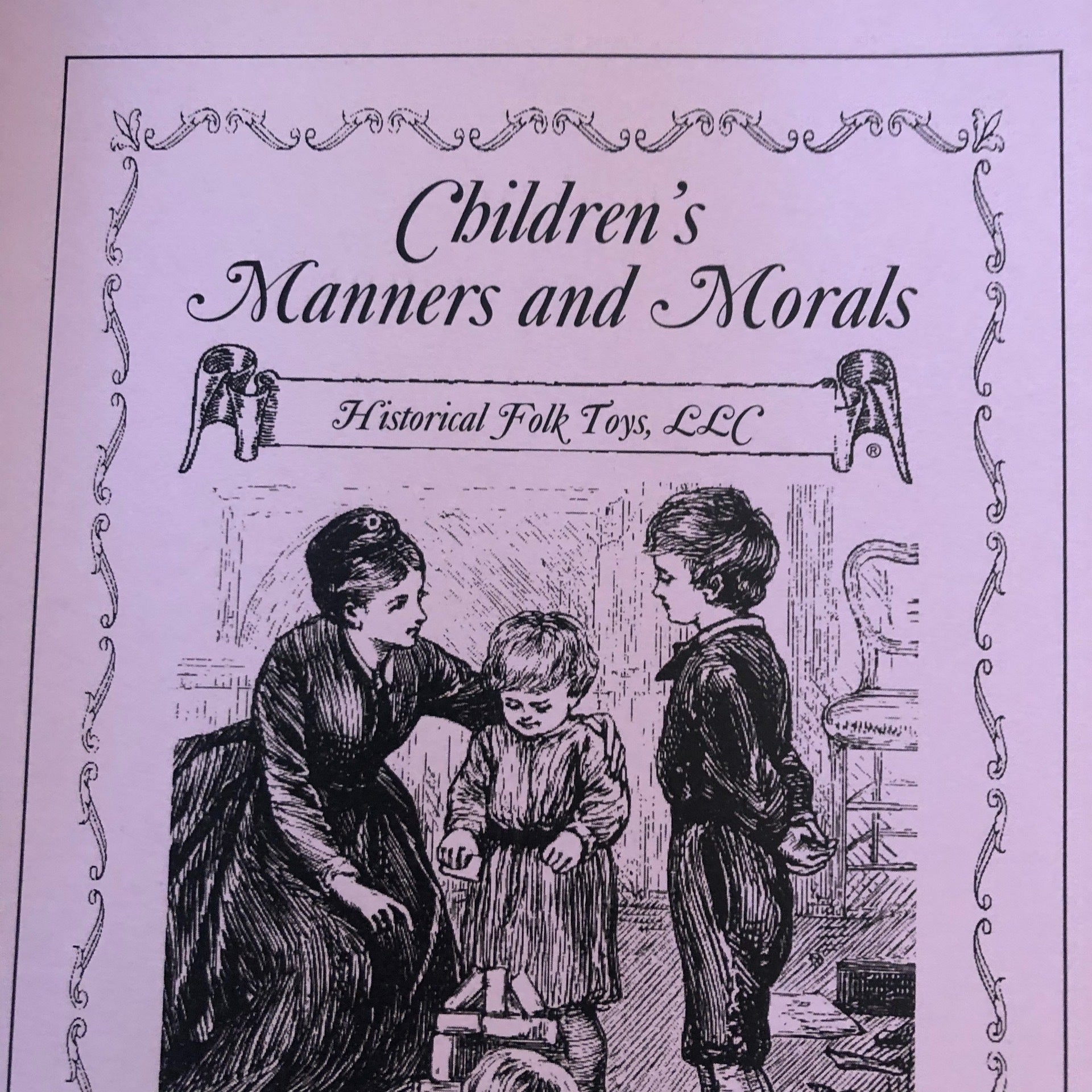 Children's Manners & Morals | Jenney Interpretive Centre