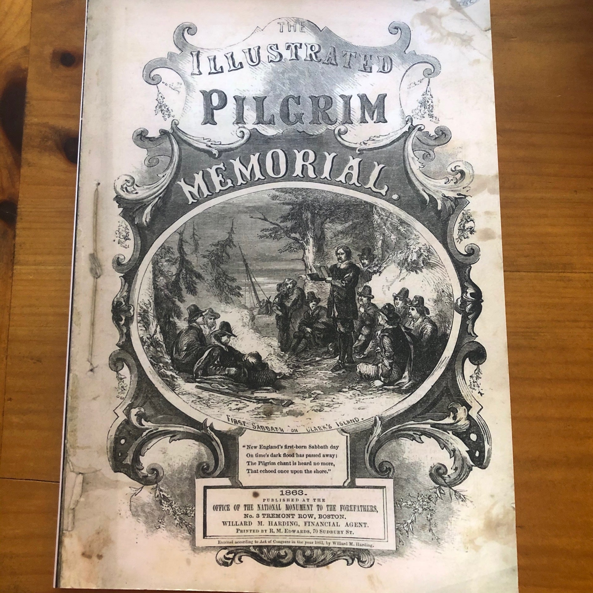 The Illustrated Pilgrim Memorial | Jenney Interpretive Centre